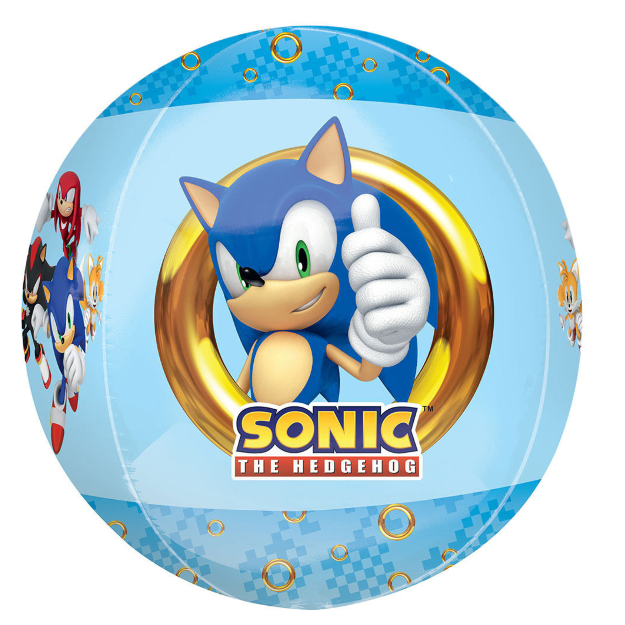 Orbz Sonic The Hedgehog 2 Foil Balloon – Goparty Decoration