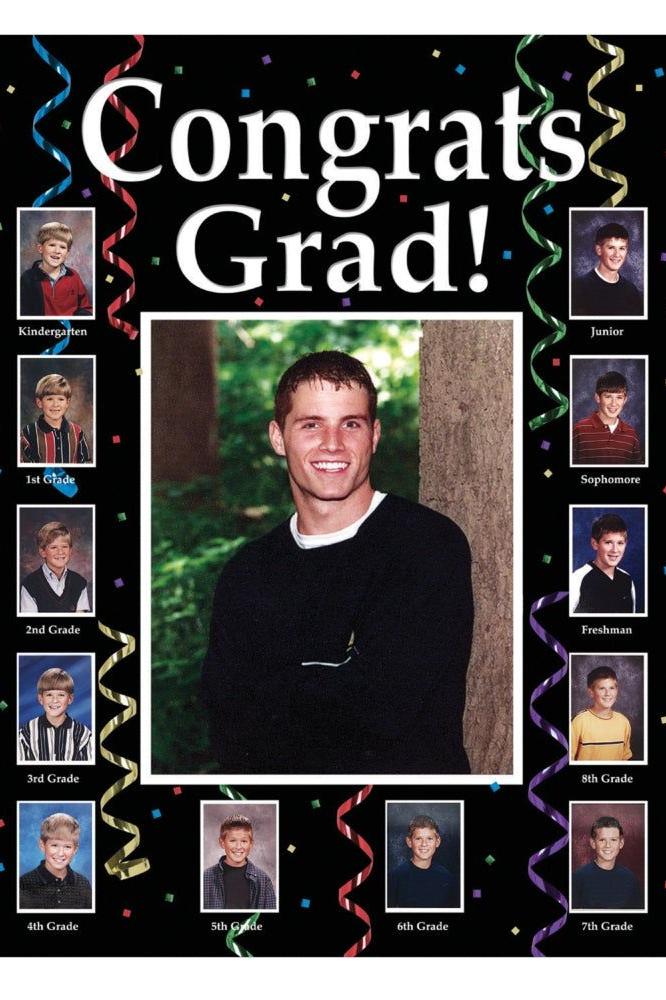 Stand up Photo Frame "Congrats Grad" – Goparty Decoration