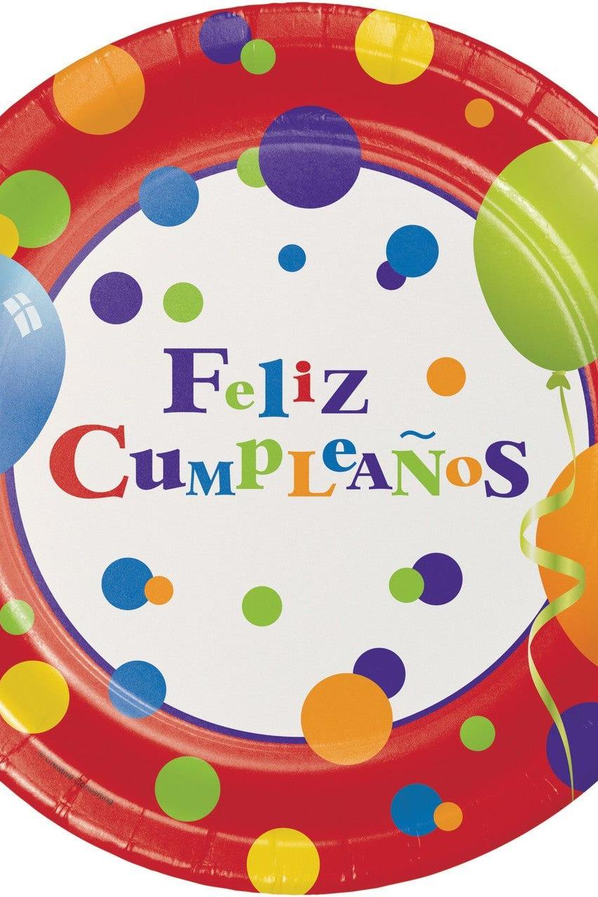 Bright & Bold 9" Dinner Plates – Goparty Decoration