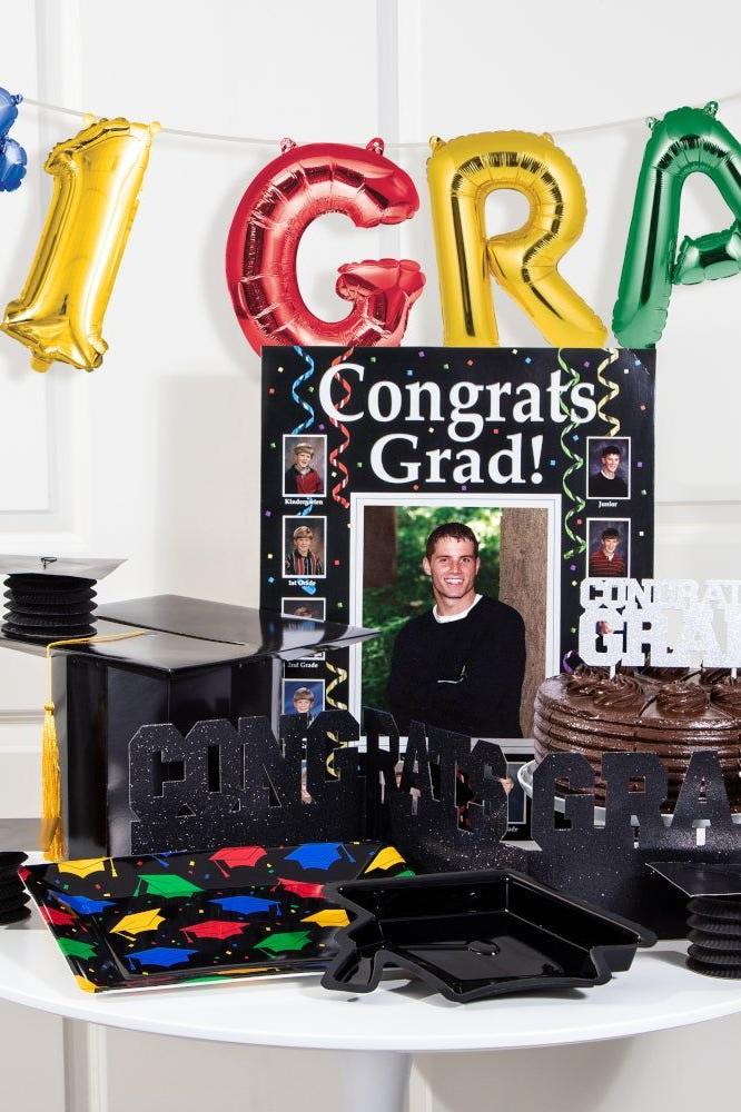Stand up Photo Frame "Congrats Grad" – Goparty Decoration
