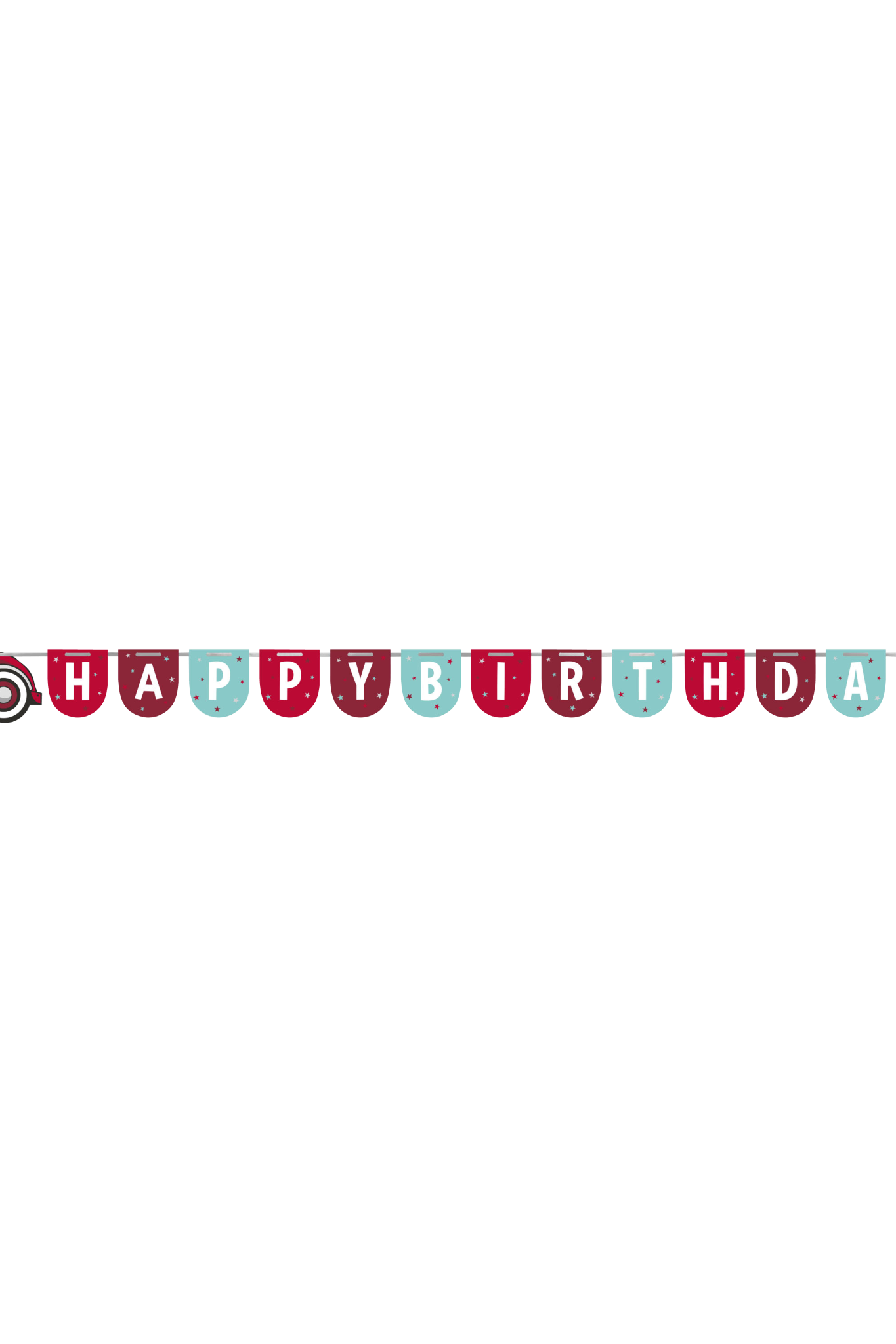 Vintage Race Car Ribbon Banner (1 count) – Goparty Decoration